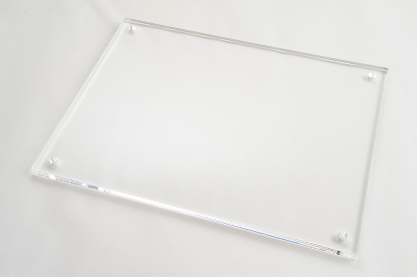 Clear Acrylic Laser-cut Square / Rectangle with Open holes – Acrylic ...